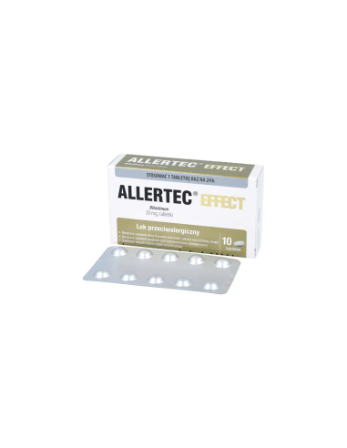 Allertec Effect 20mg, tabletki 10szt